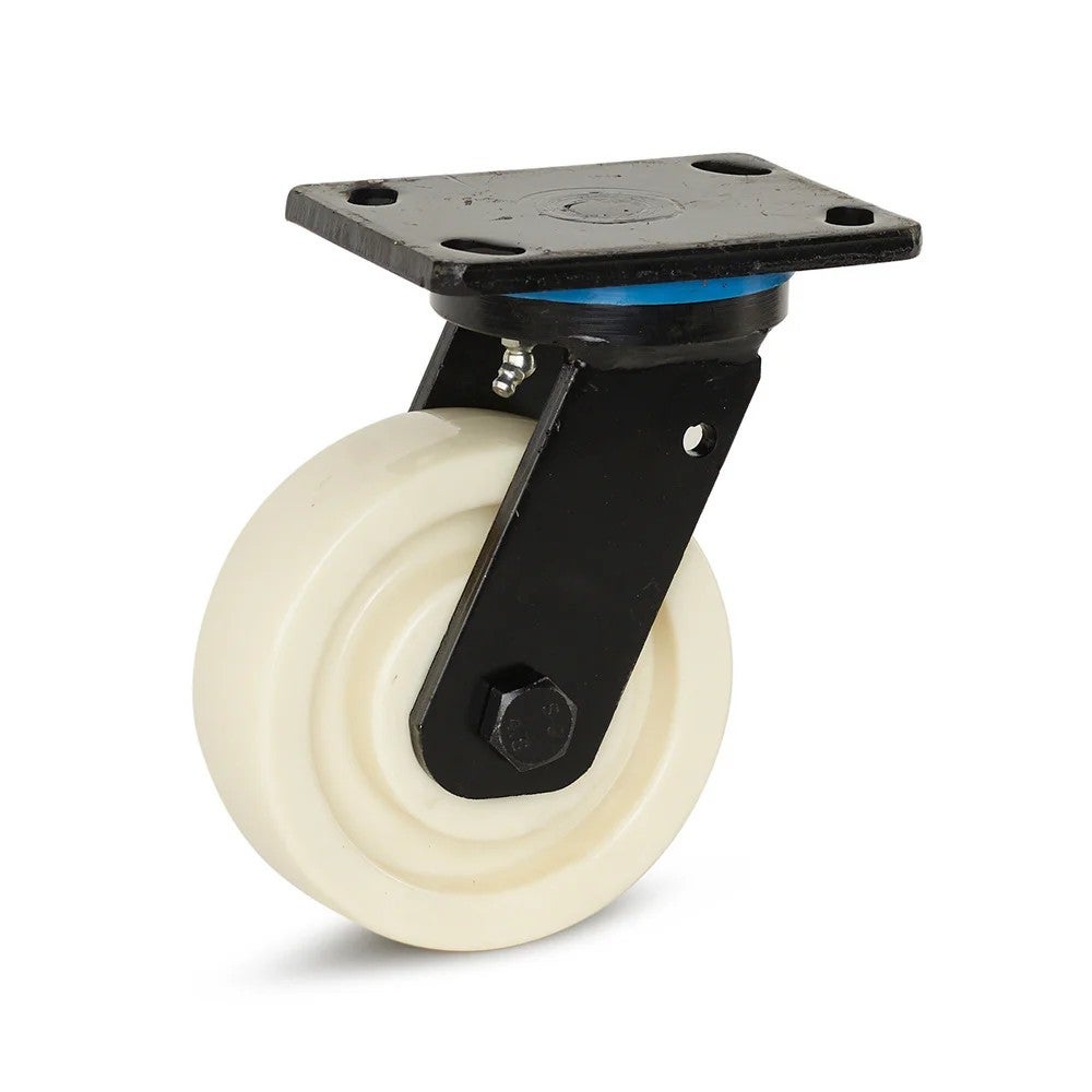 Roue pivotante extra lourde - MESO - Nylon - 150mm - 1000kg - Platine ...
