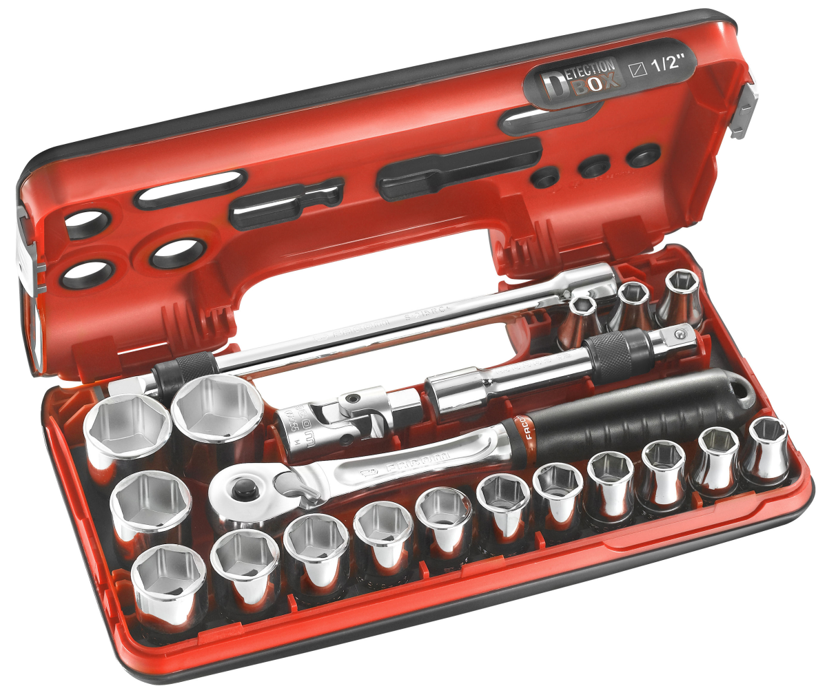 FACOM - Coffret "sécurité" 1/2 avec cliquet à verrouillage 21 outils ...