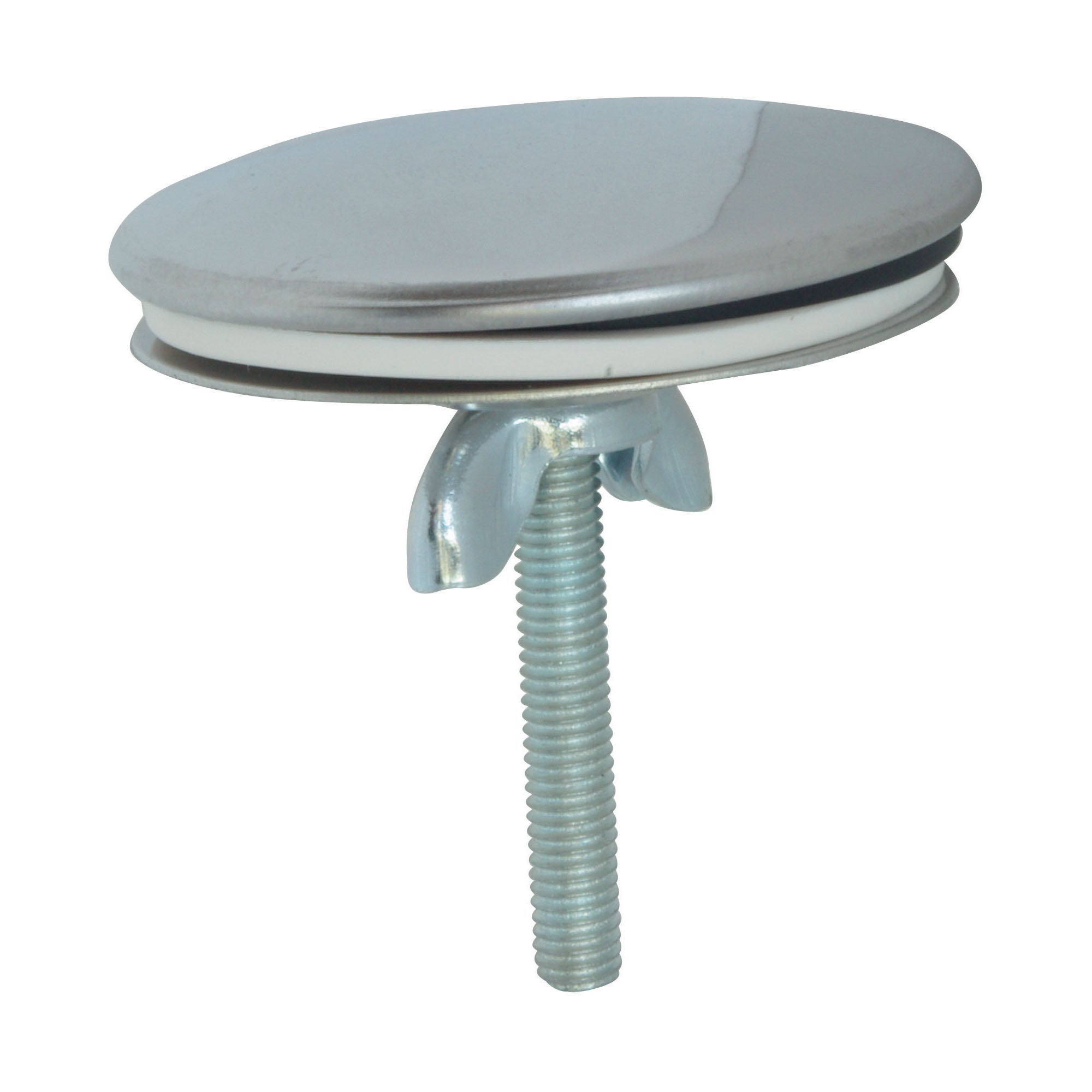 Cache trou chrome diam.45 mm | Leroy Merlin