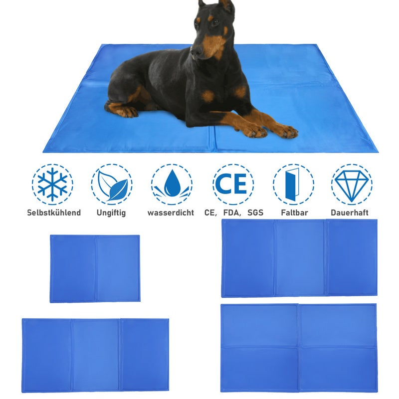 Tapis de refroidissemen Animaux Couverture réfrigérante Bleu animaux de ...