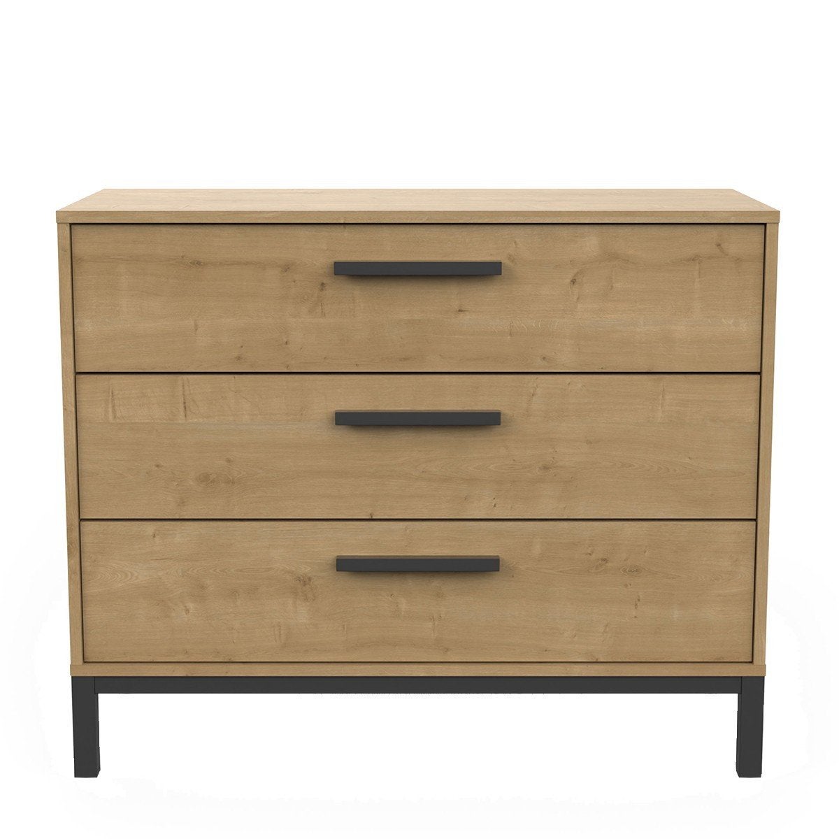 Commode 3 tiroirs L90,7 cm - CRAFT | Leroy Merlin