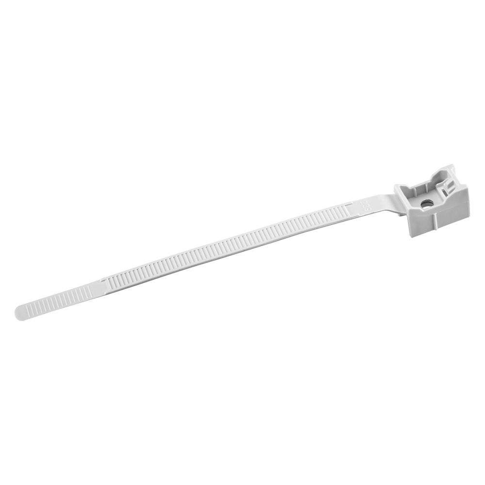Collier de fixation gris pour tube 16 - 32 mm - 100 pièces | Leroy Merlin