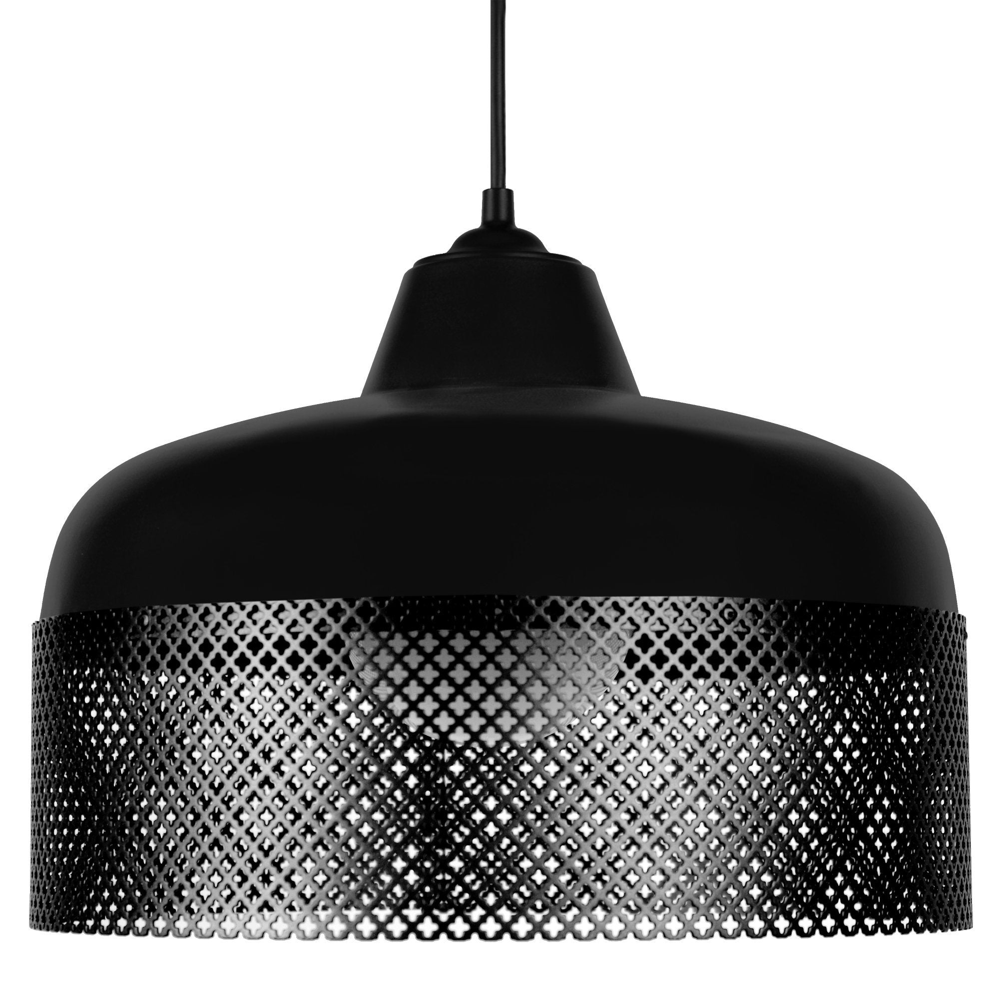 Suspension TOSEL TROG GAINE métal noir D 31 x H 80 cm | Leroy Merlin