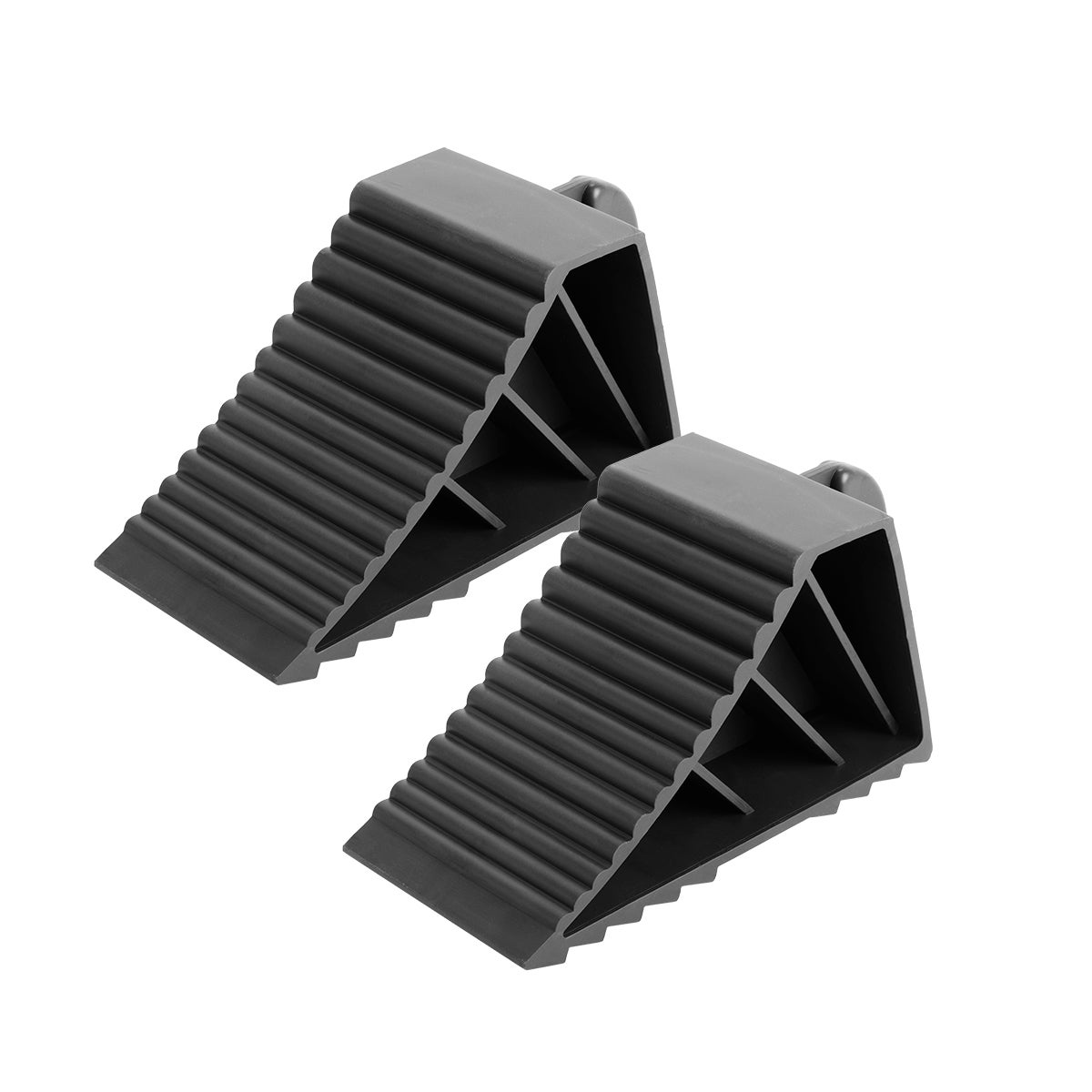 STAHLWERK Cales de roue GT-02 ST, jeu de 4 jusqu'à 1,5t de charge par ...