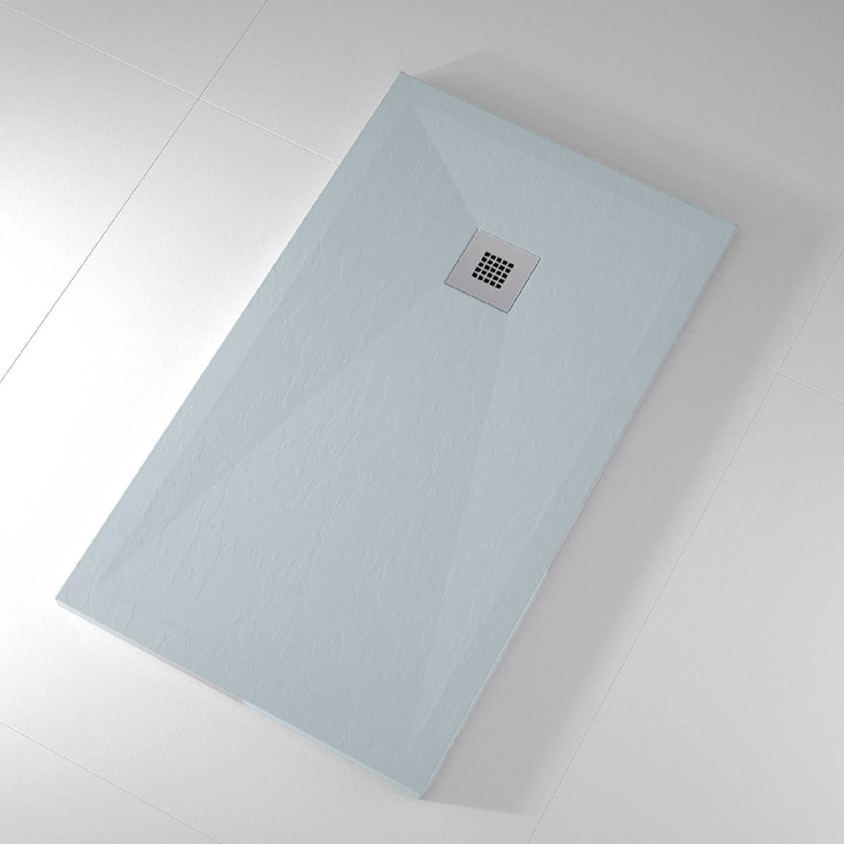 Receveur de douche 100x150 cm extra plat ONDA en résine surface ...