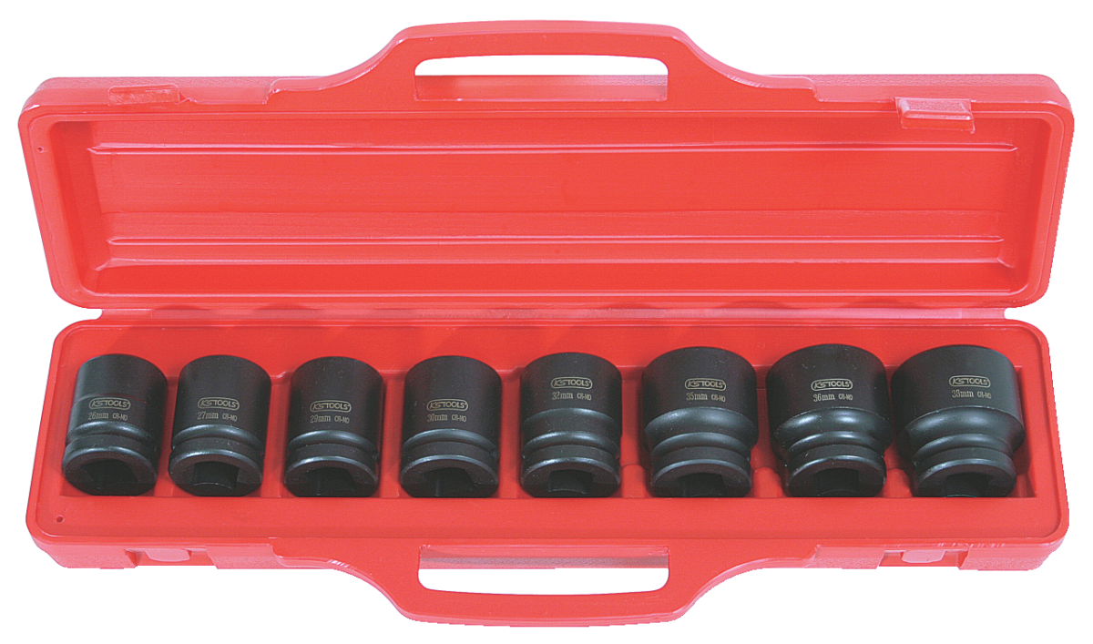 KS TOOLS - Coffret de douilles à chocs 3/4" 8 pcs - 515.0208 | Leroy Merlin