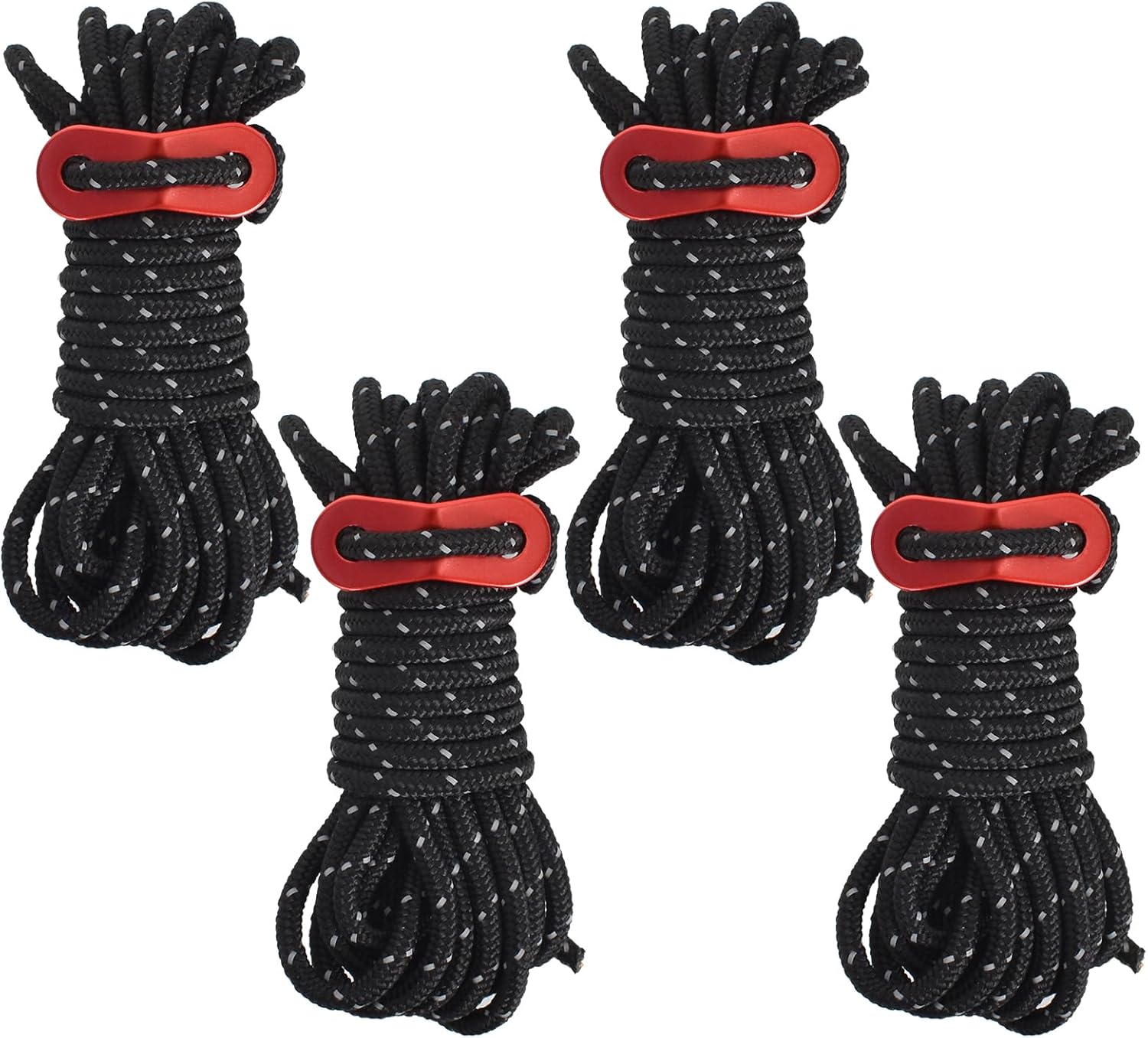 Corde de tente réfléchissante, corde de camping pour camping en plein ...