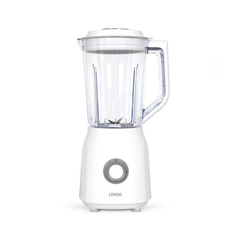 Blender - LIVOO - 1,5 L - 600 W - 22 000 tours/min - 2 vitesses - Turbo ...