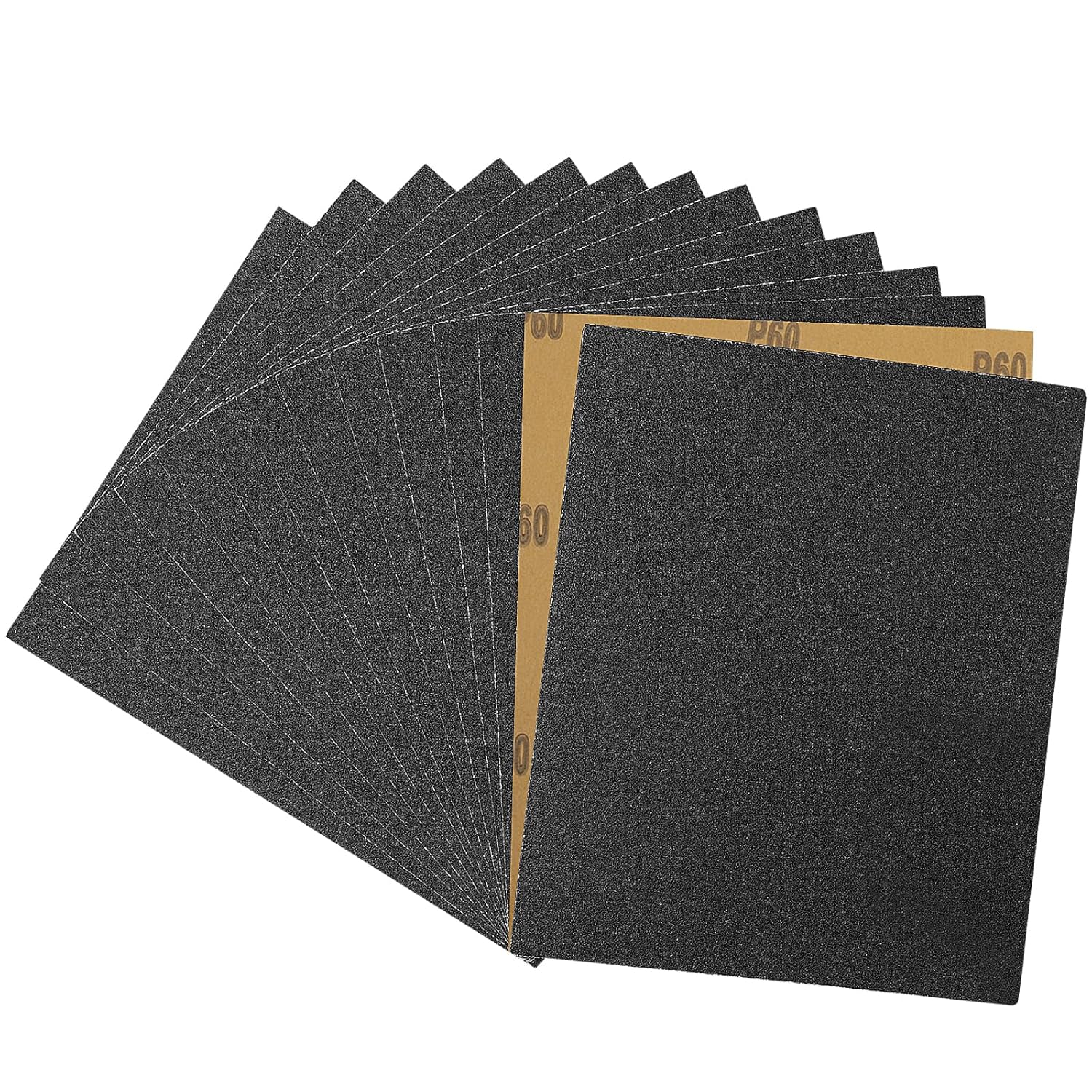 Papier de Verre,Abrasif 60 Grain Utilisé pour polir le métal le bois ...