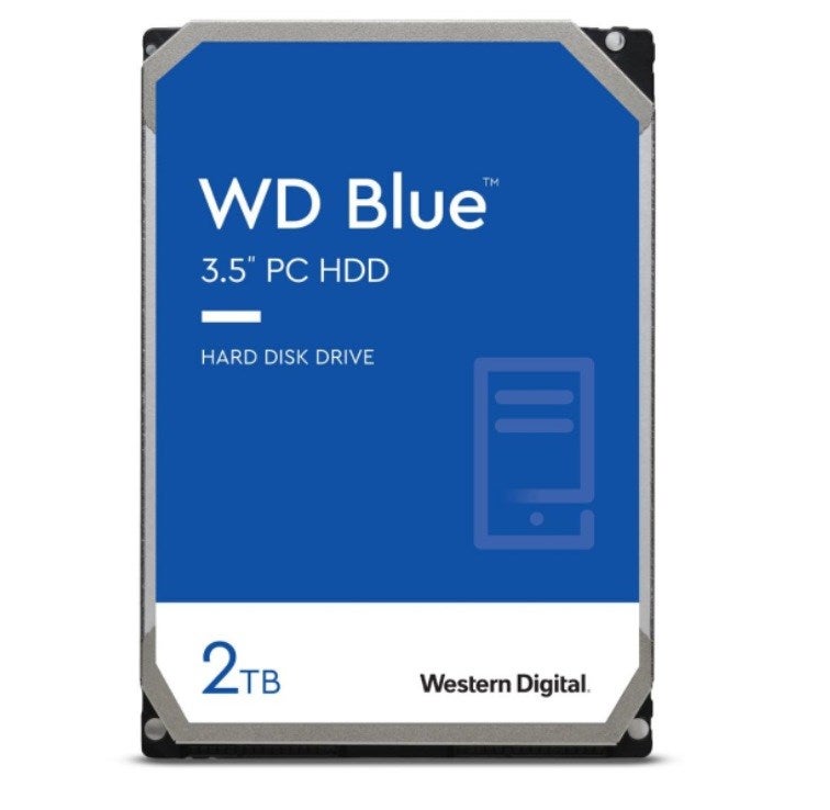 WD Azul 2TB 3.5" SATA HDD WD20EARZ | Leroy Merlin