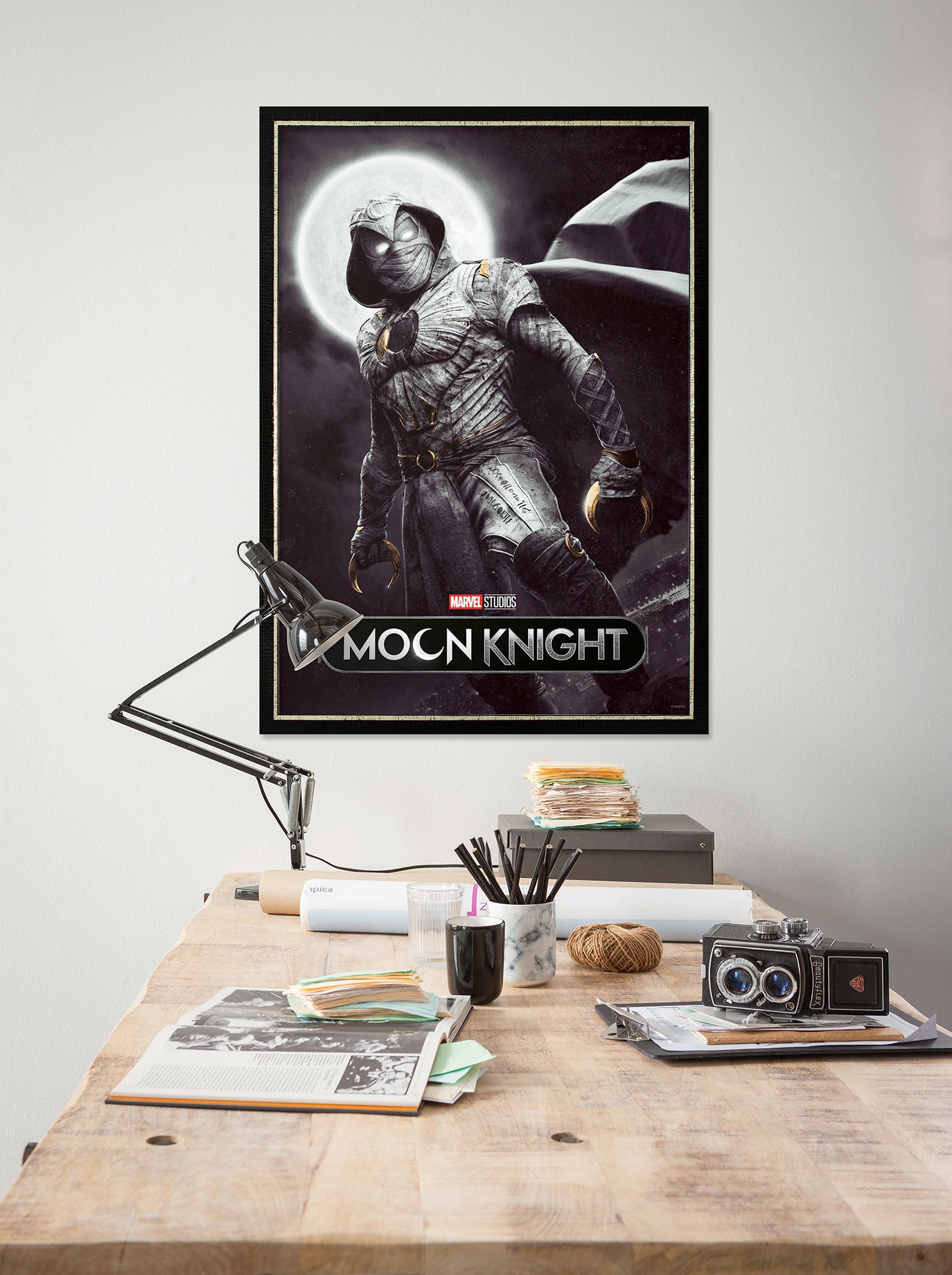 Poster d'art de Komar - Marvel Moon Knight Lunar Cycle - Taille: 30 x ...