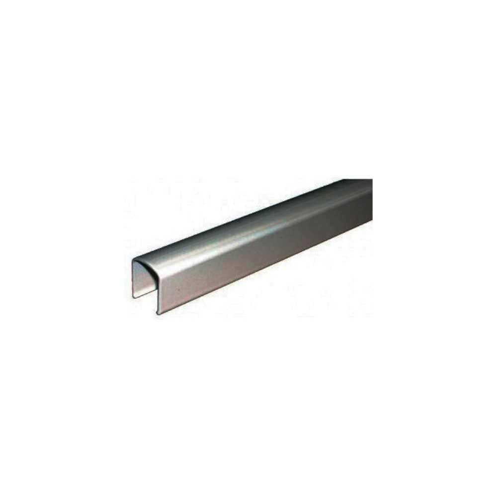Profil de recouvrement FERCO VENTUS F200 1800 mm argent métal U | Leroy ...