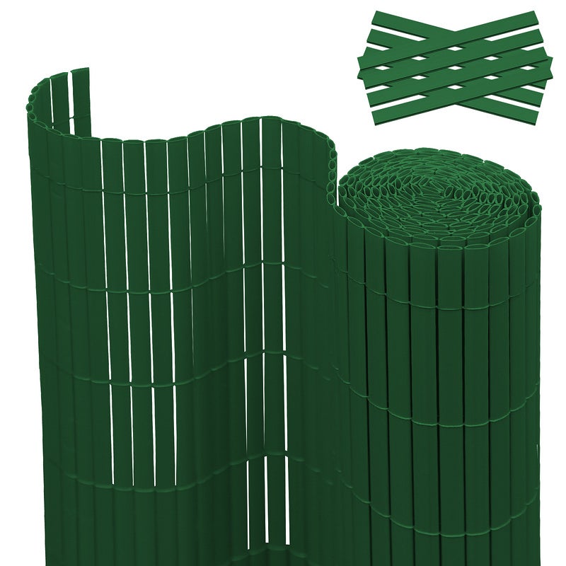 Canisse PVC Terrace Balcone Garden Breeze, verde (80 x 400 cm) | Leroy ...