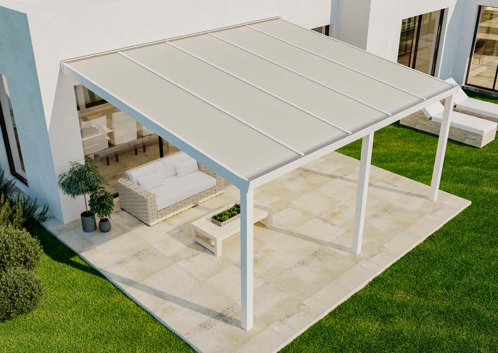 Pergola Classic Terrando, 5x4m dim. ext. (cas échéant incl. débord de ...