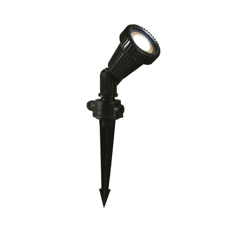 Projecteur Piquet Extérieur – GU10 – Noir – IP54 – Orientable ...