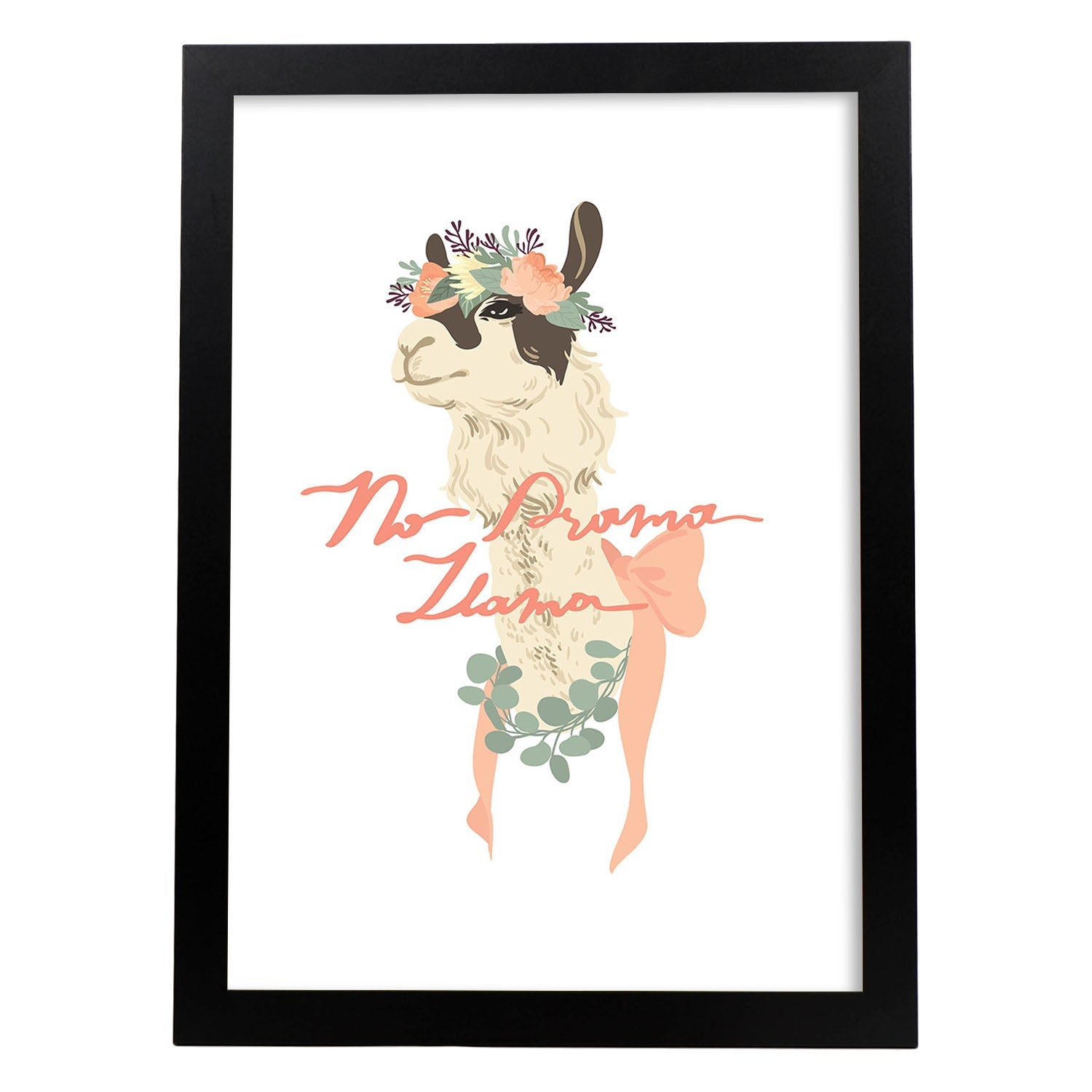 Posters Con Mensajes Felices Ilustrados. Lamina De Decoracion 'no Drama ...