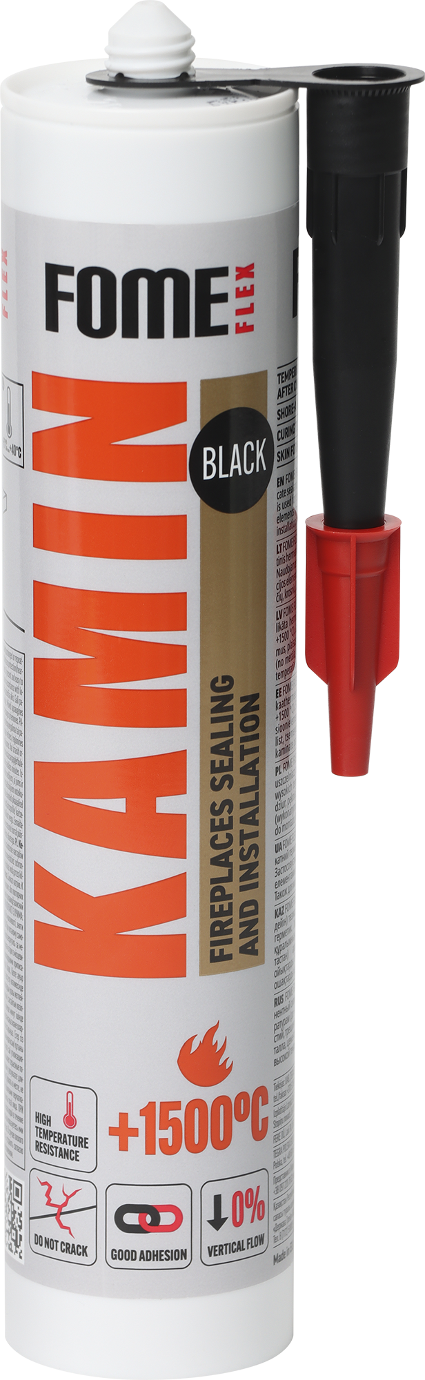 Mastic réfractaire FOME FLEX Kamin 1500 °C – silicate haute température ...