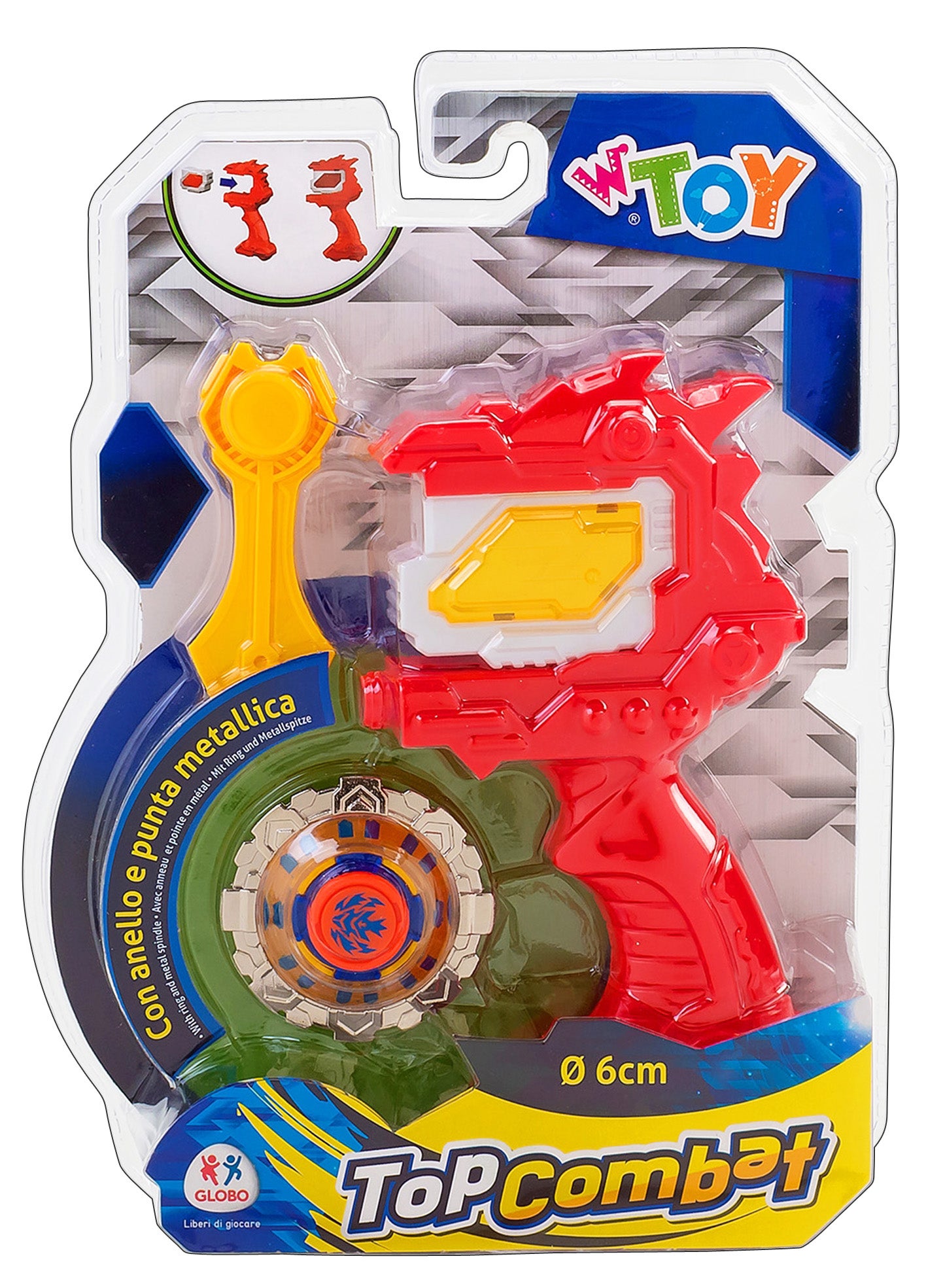 Toupie avec lanceur et poignée Globo 38274 | Leroy Merlin