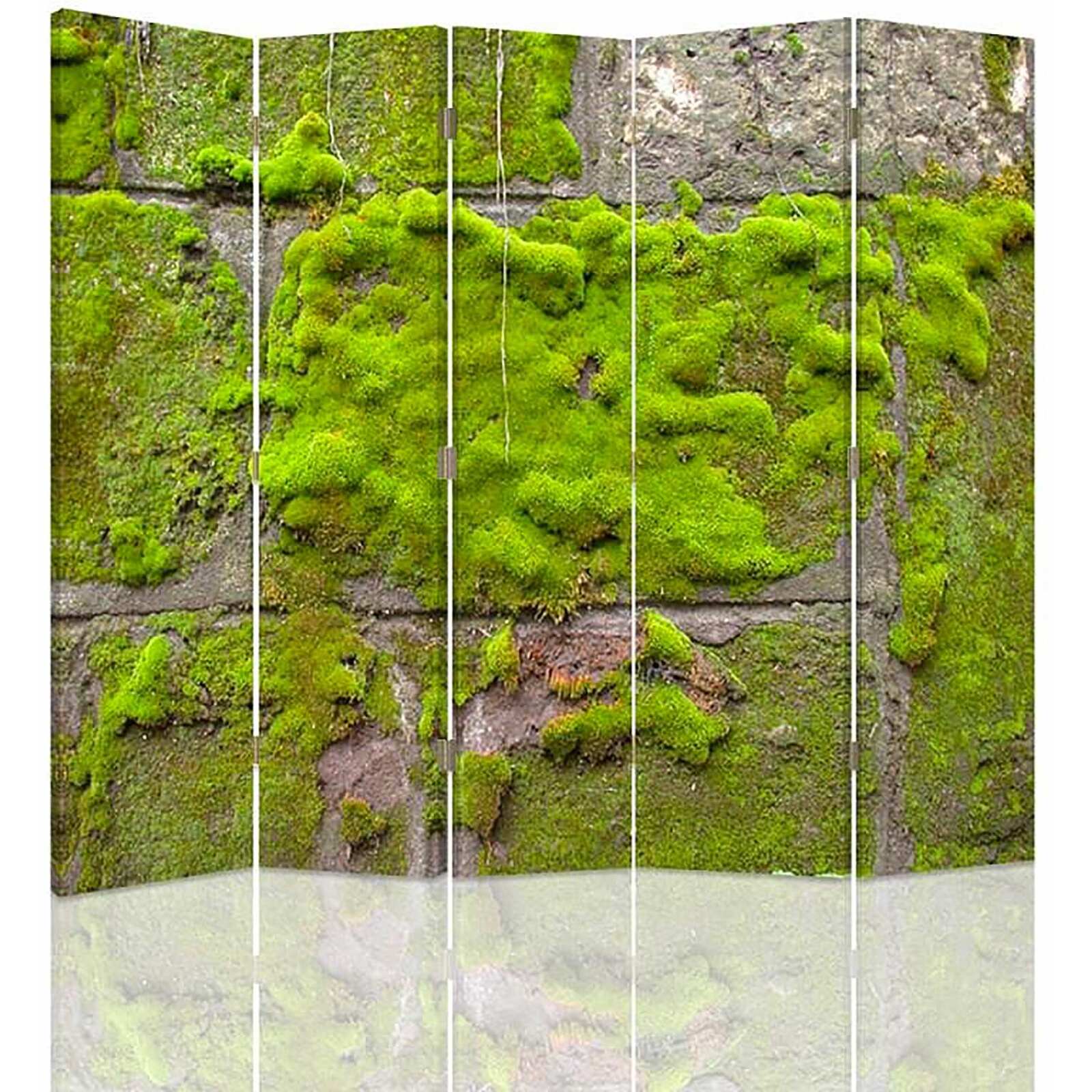 Paravent design mousse murale décorative 5 panneaux - 180 x 150 cm - 1 ...
