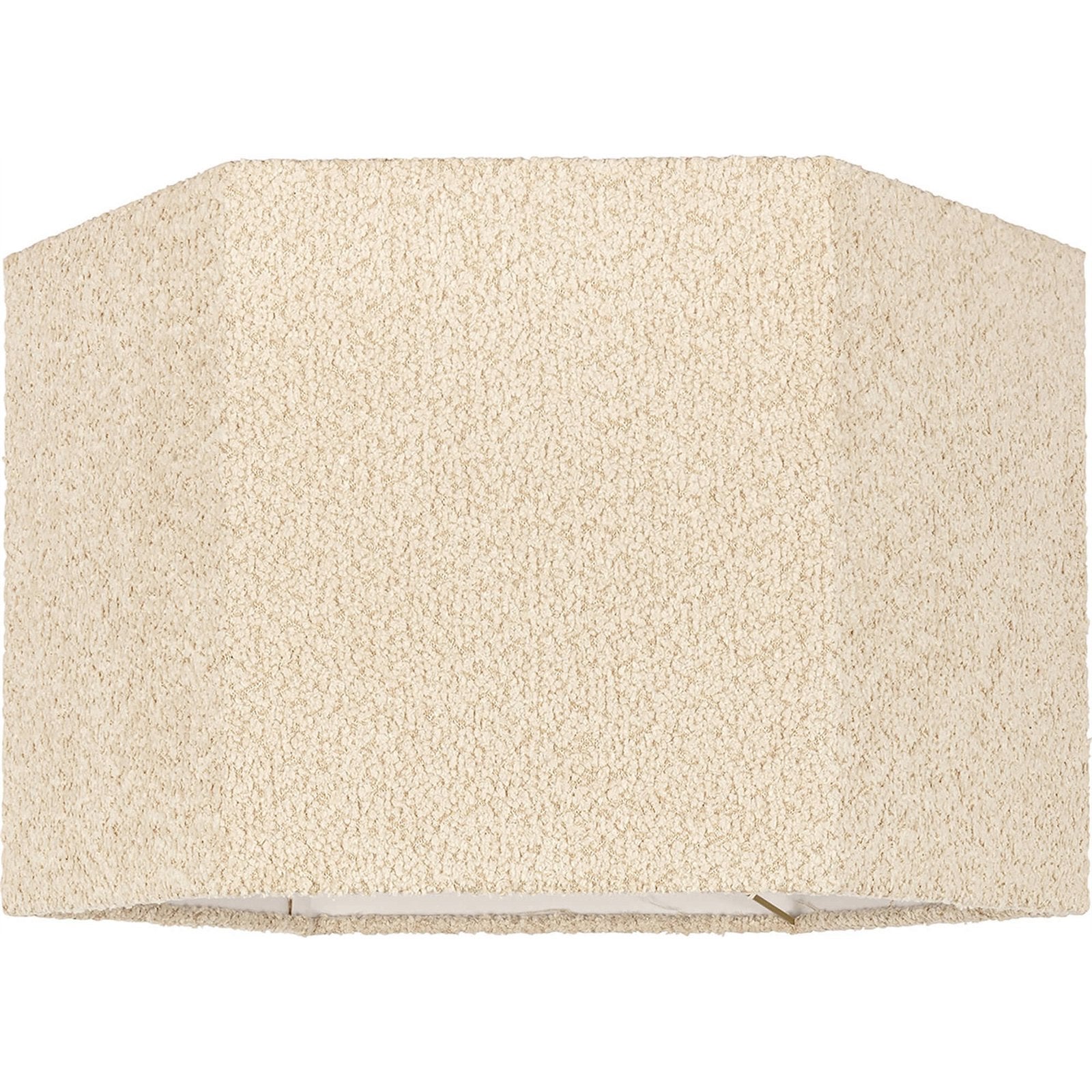 Abat-jour Miley Hexagonale Sable Médian 40 x 46 x 29 cm Beige Sable ...