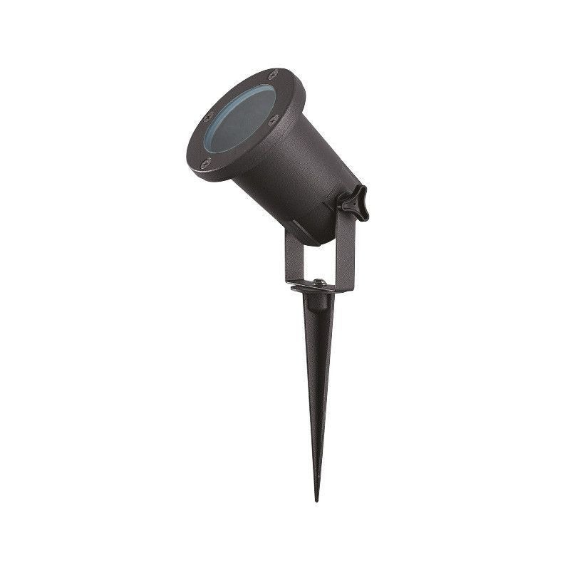 Projecteur Piquet LED Extérieur - 12V GU5.3 - Noir - IP65 - Orientable ...