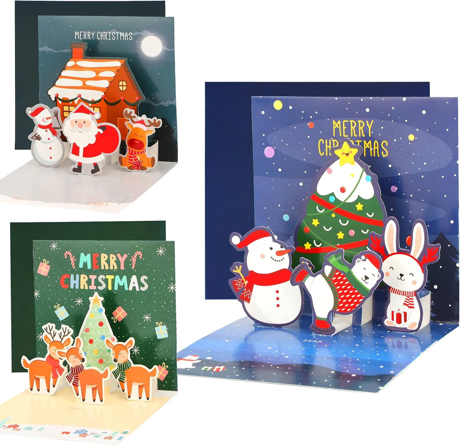 16 bolas navideñas para decorar el árbol de Navidad, bolas verdes ...