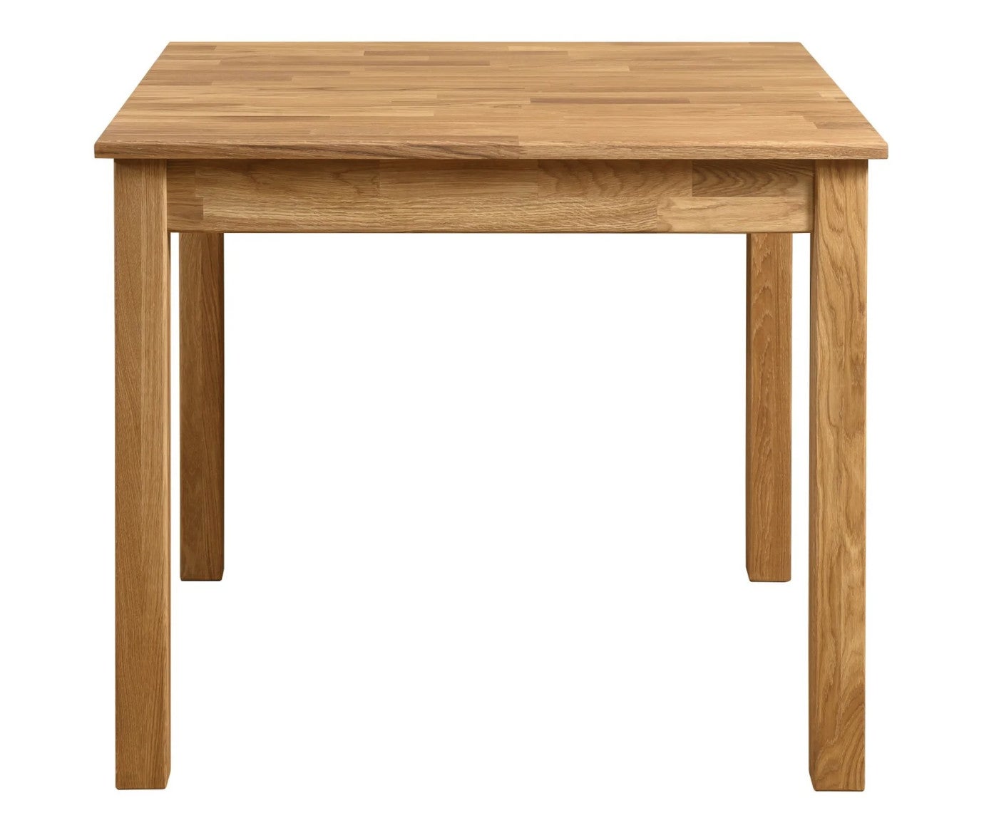 Table carrée en bois de chêne massif Leny 90cm | Leroy Merlin