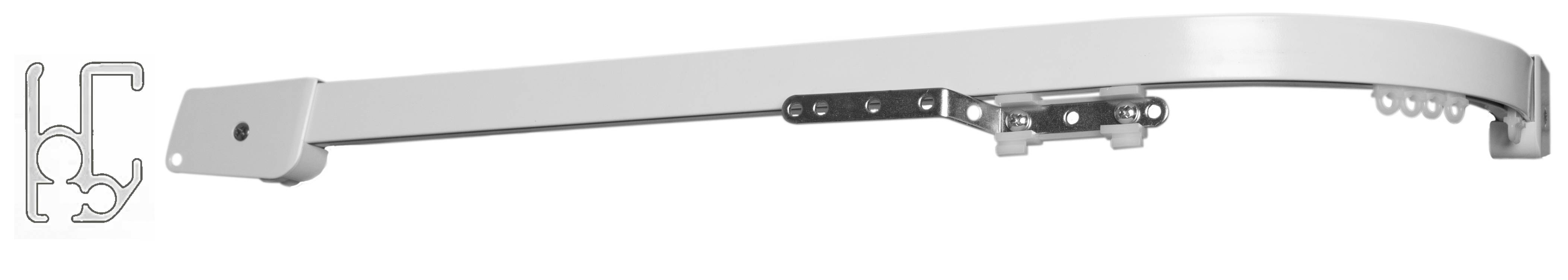 TREMELLE À RIDEAU GRÈCE EN ALUMINIUM 170/20 CM | Leroy Merlin
