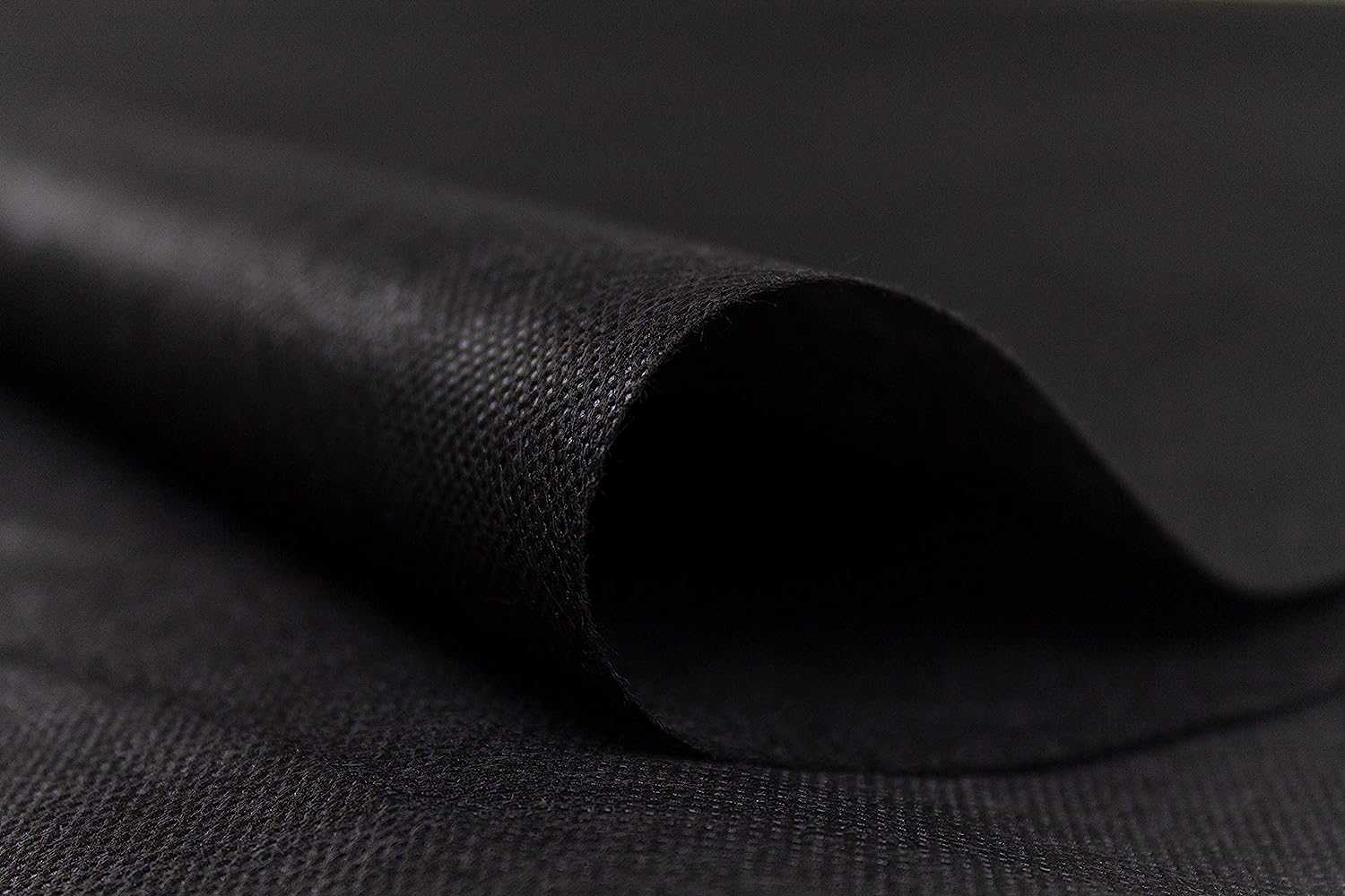 TNT Black Nonwoven Fabric 100% Polypropylène - Hauteur du rouleau 160cm ...