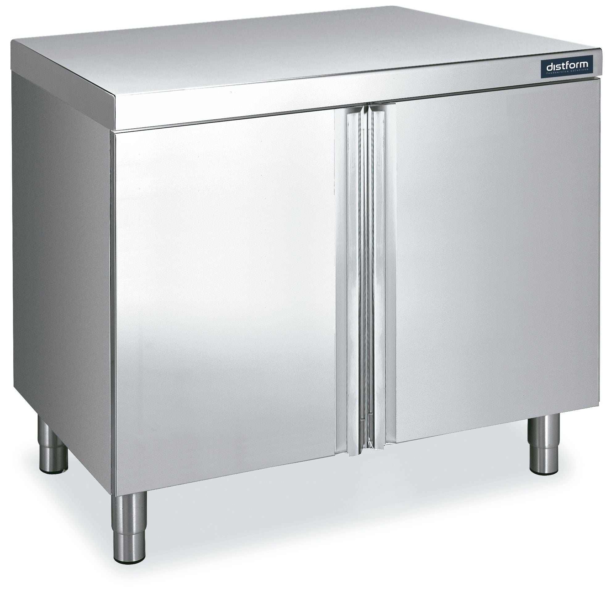 Meuble Inox Central avec Portes Battantes - Gamme 600 - Distform - l40 ...