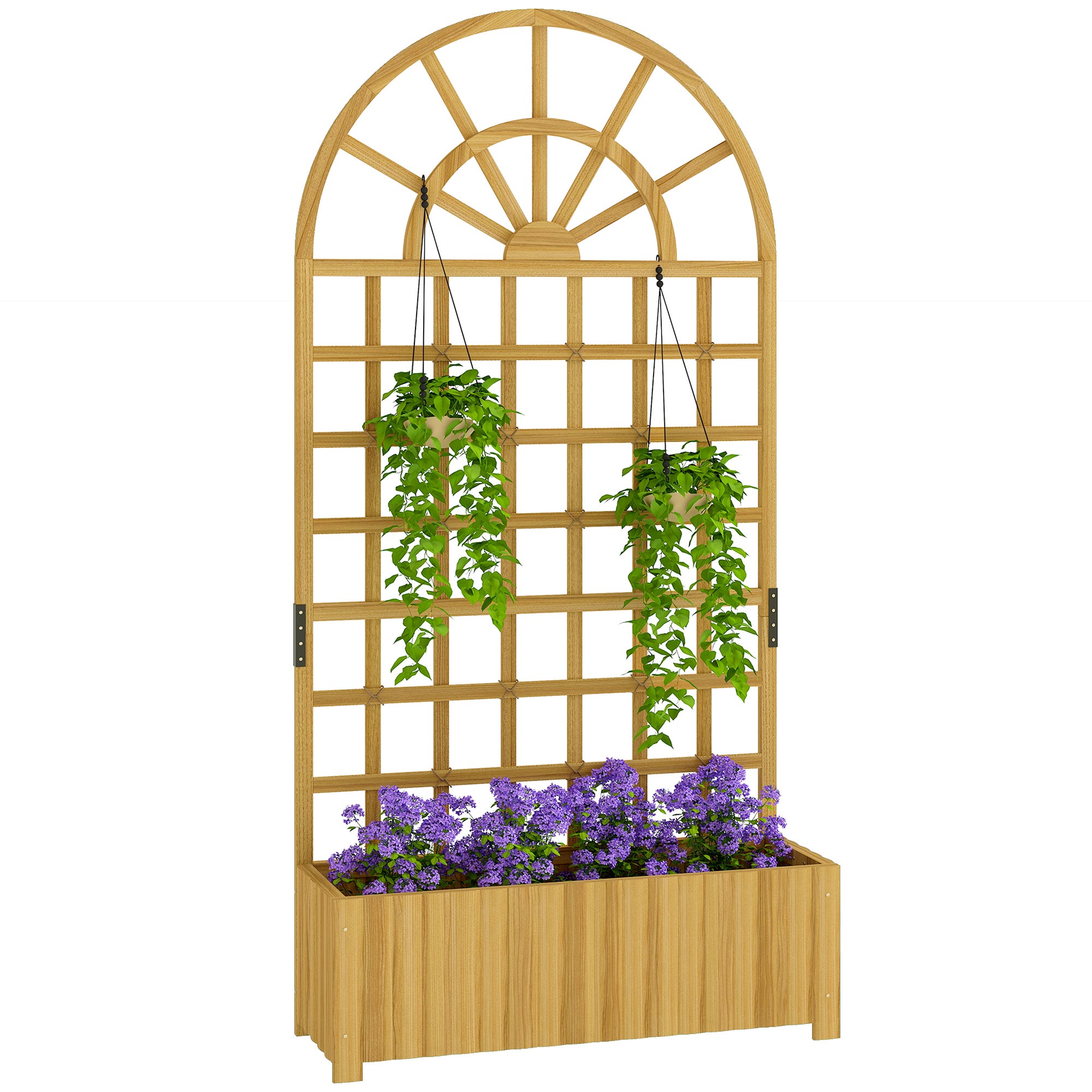 Jardiniere Avec Treillis Hauteur 180