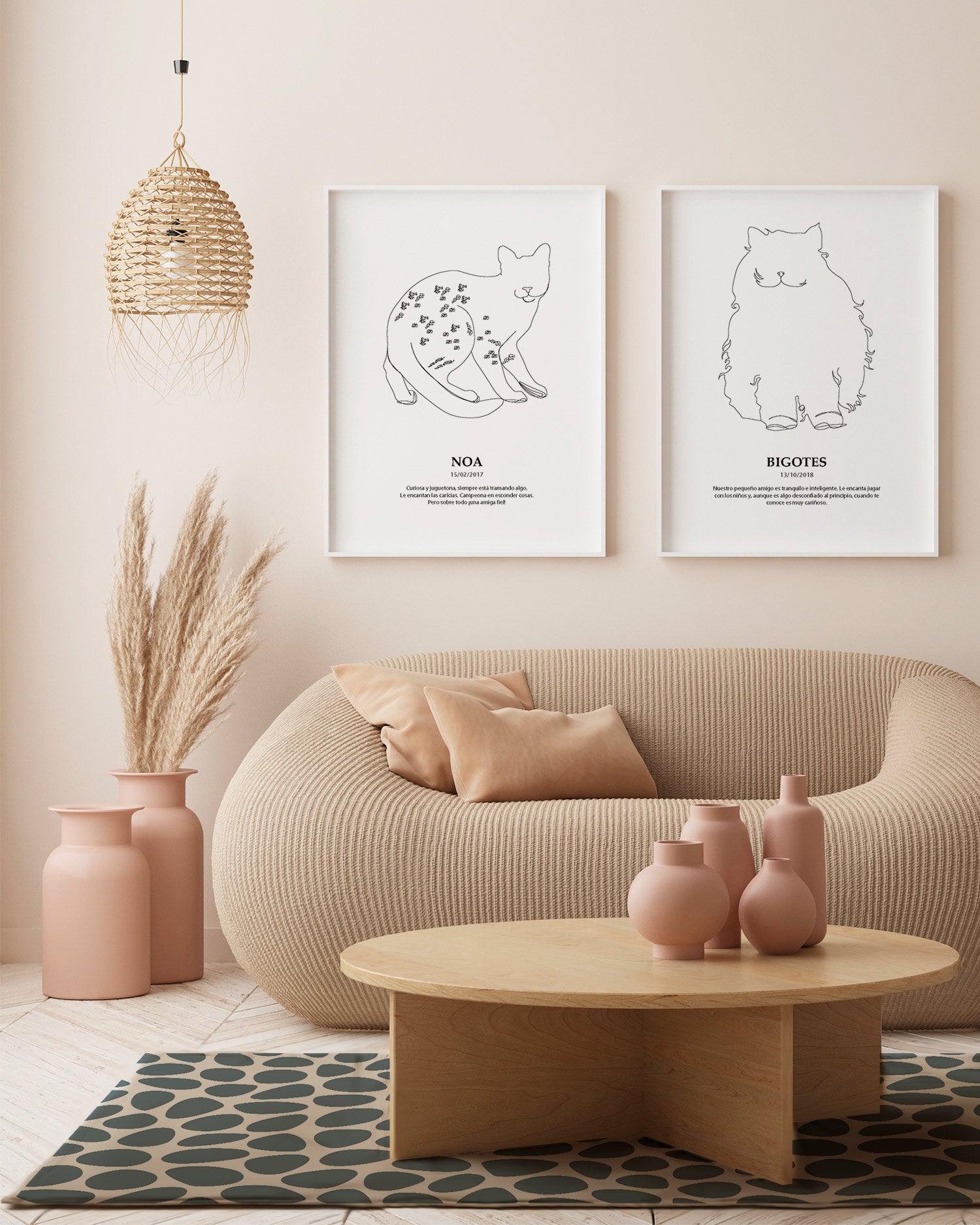 Panorama Tapis du Sol - Modèle Motif Pavée Bleu 40x80 cm - Tapis Vinyle ...