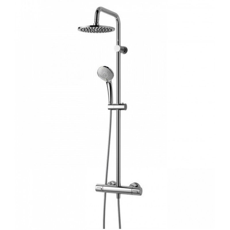 Colonne de Douche Avec Mitigeur Thermostatique IDEAL STANDARD Idealrain ...