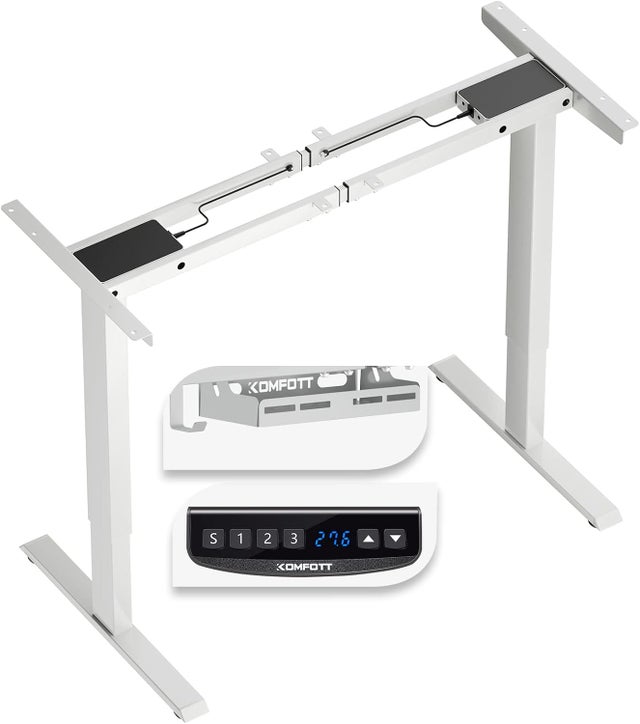 Pied bureau assis debout au meilleur prix | Leroy Merlin