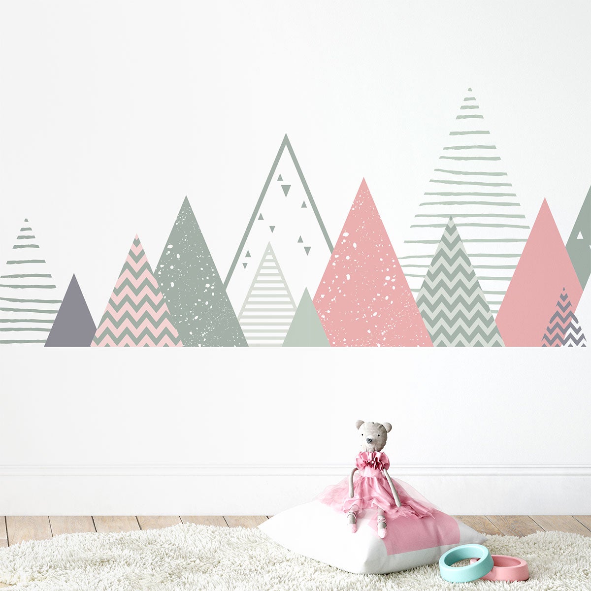 Stickers muraux enfants - Décoration chambre bébé - Autocollant Sticker ...