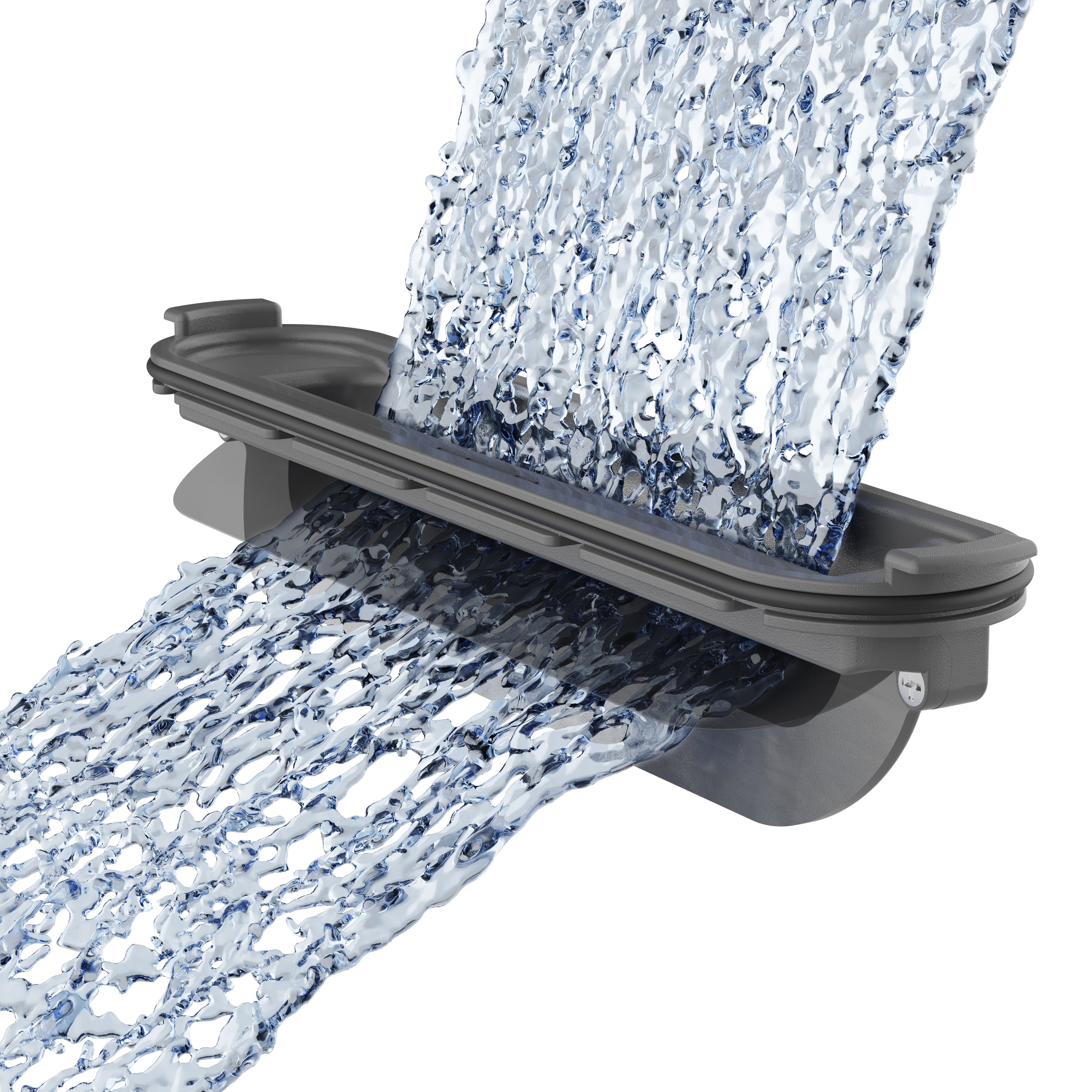 Hansgrohe RainDrain Match Set de finition caniveau de douche 700mm avec ...