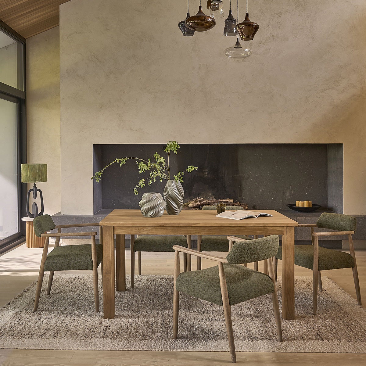 Table en teck massif 6 pers. | Leroy Merlin