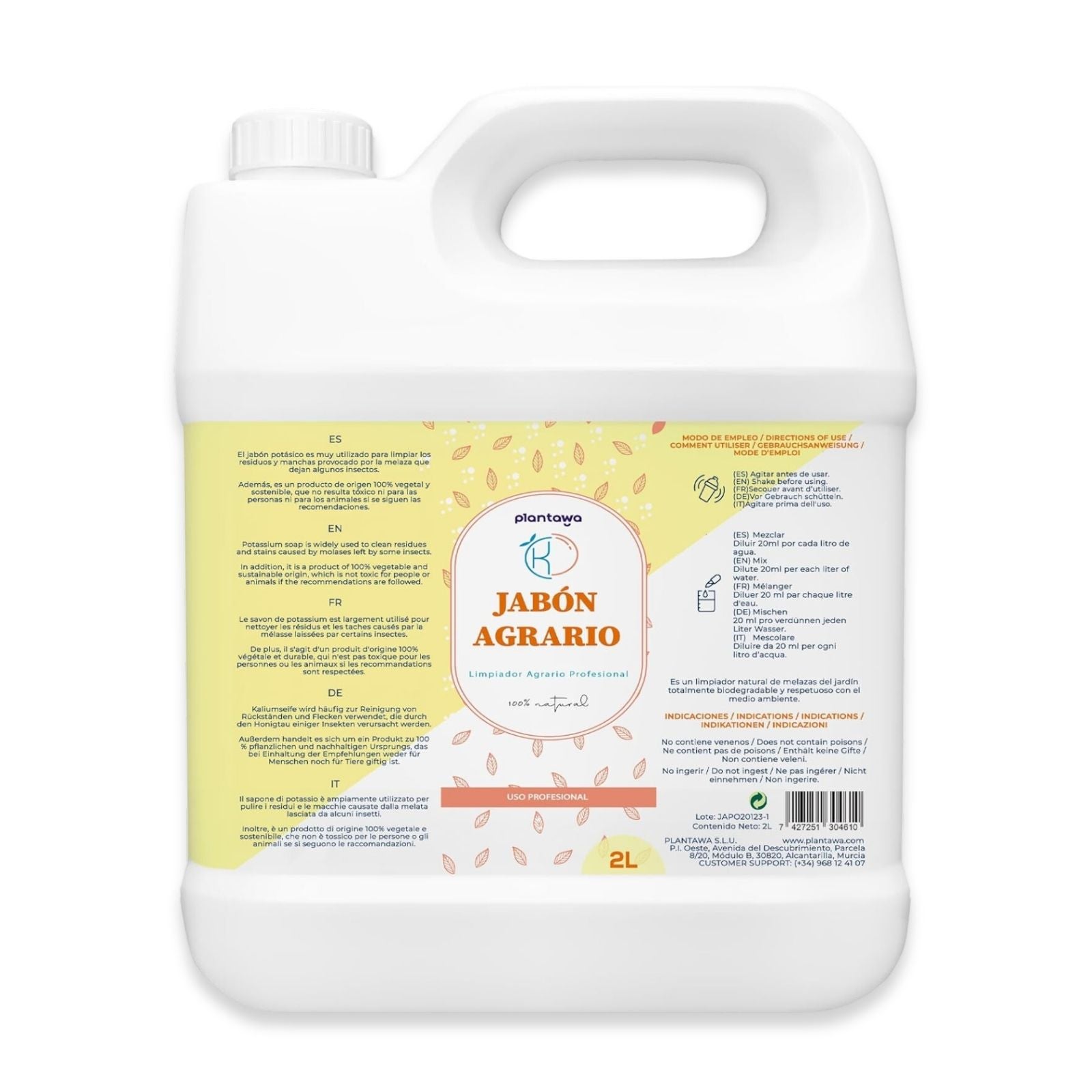 PLANTAWA Jabón Potásico 2L | Leroy Merlin