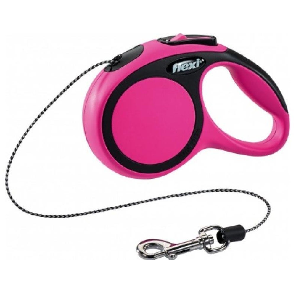 Flexi Correa extensible New Comfort de cordon S - Rosa- 5m | Oferta ...