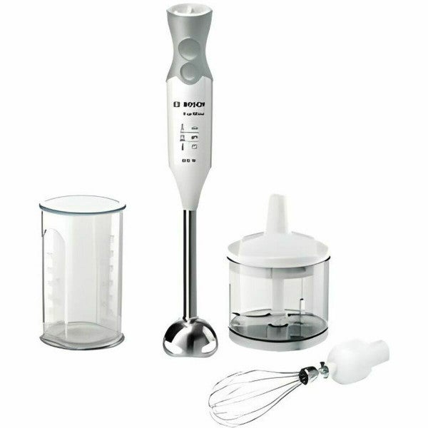 Mixeur plongeant BOSCH MSM66150 Blanc Argenté 600 W | Leroy Merlin