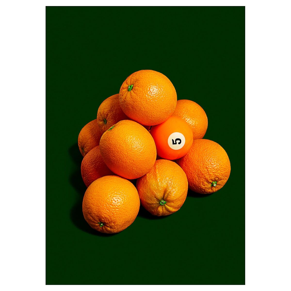 Affiche -Supermercat - Odd orange out 50 x 70 cm | Leroy Merlin