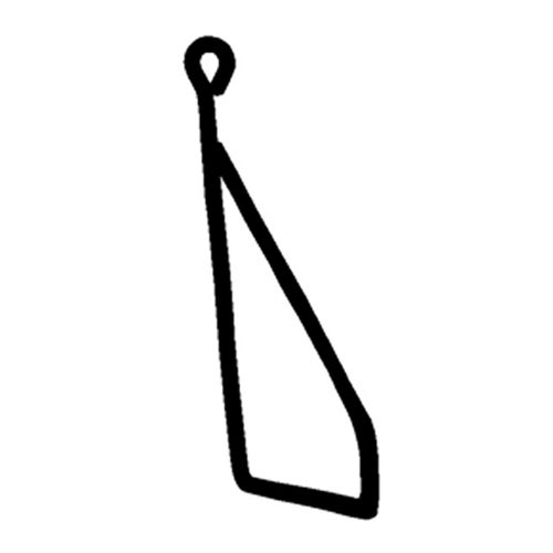 Équerre Fil 100 Mm Noir Ral 9005 Mat | Leroy Merlin