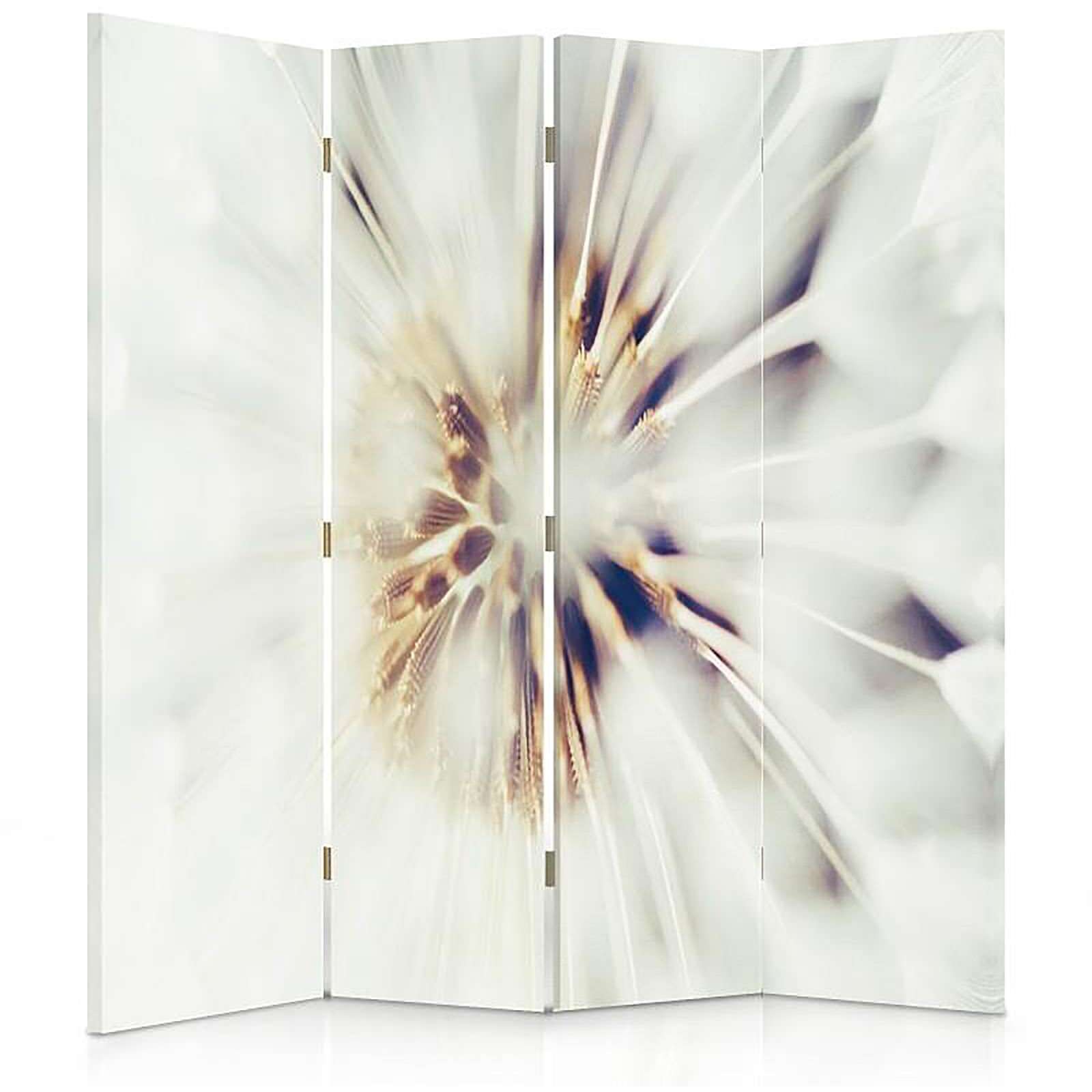 Paravent Décoratif Fleurs Blanches pour Intérieur Élégant - 145 x 150 ...