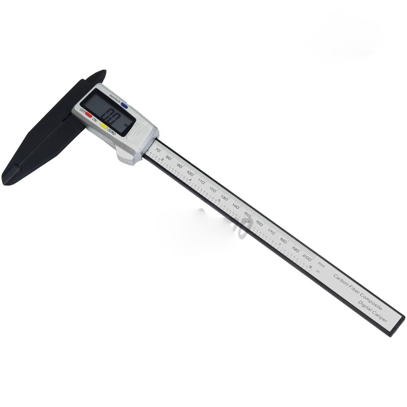 Electronic Digital Caliper Plastic Vernier Caliper Long Jaw Micrometer ...
