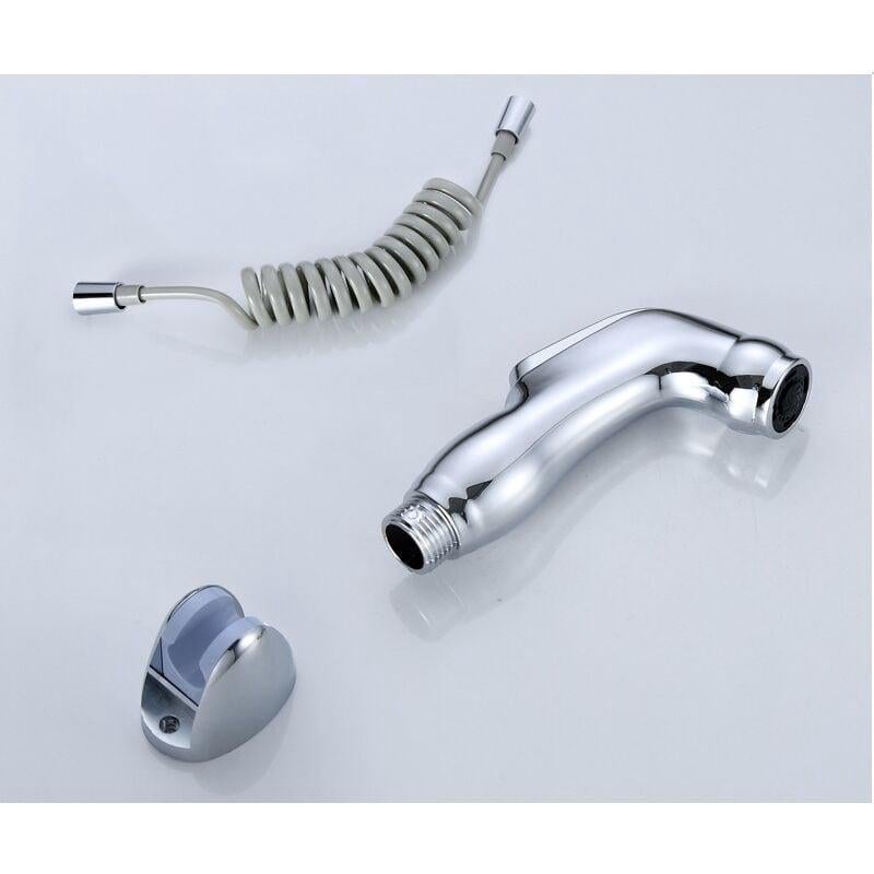 Kit de douchette WC – Douchette WC avec tuyau de 1,5 m et support, pour ...