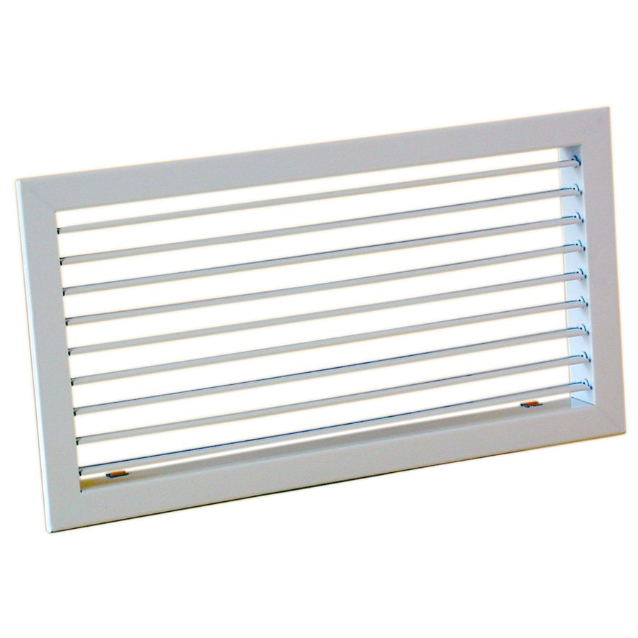 Grille de soufflage ou reprise simple déflection à ailettes orientables ...