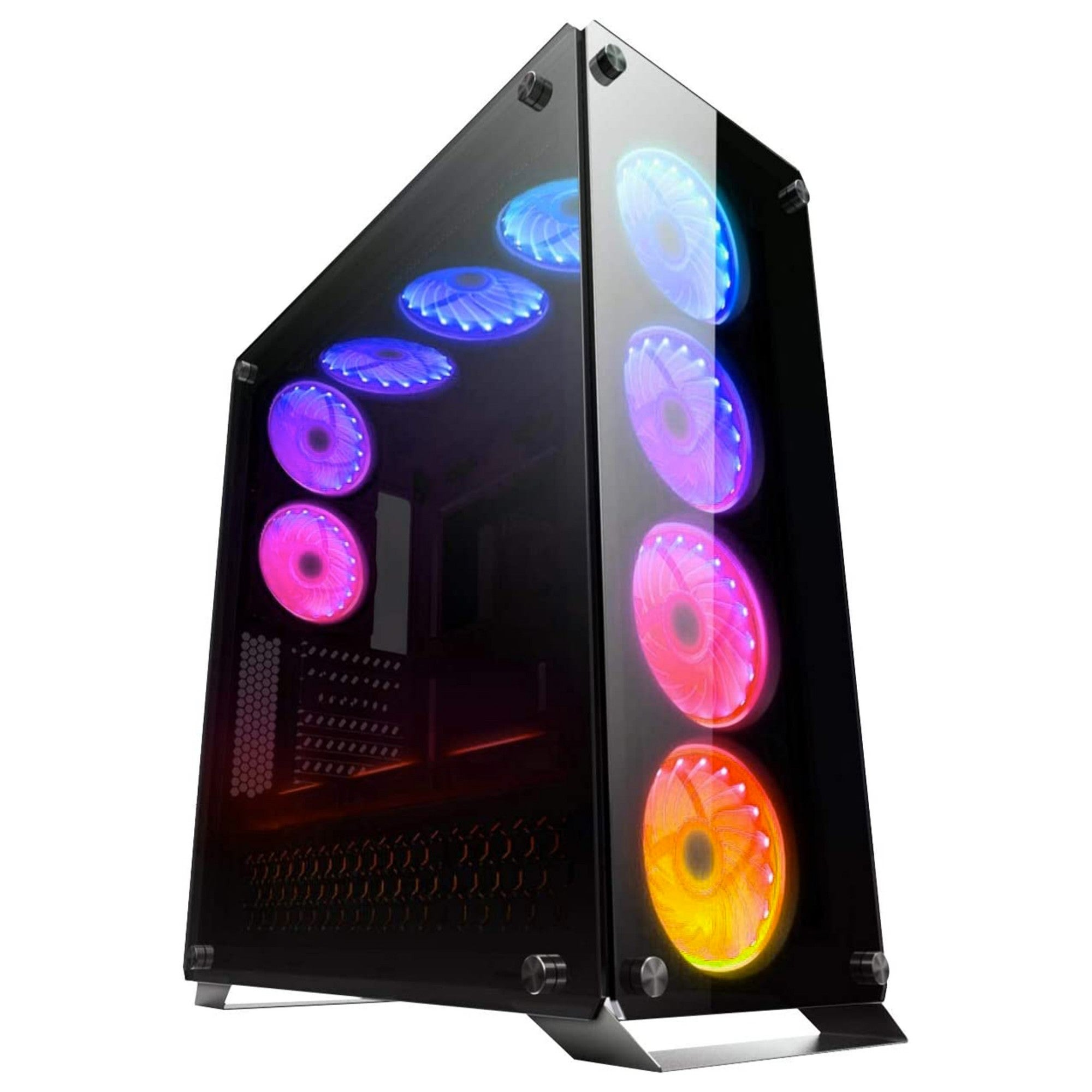 CASE FULL TOWER GAMING RGB ATX MICRO-ATX MINI ITX TOWER CABINET ...