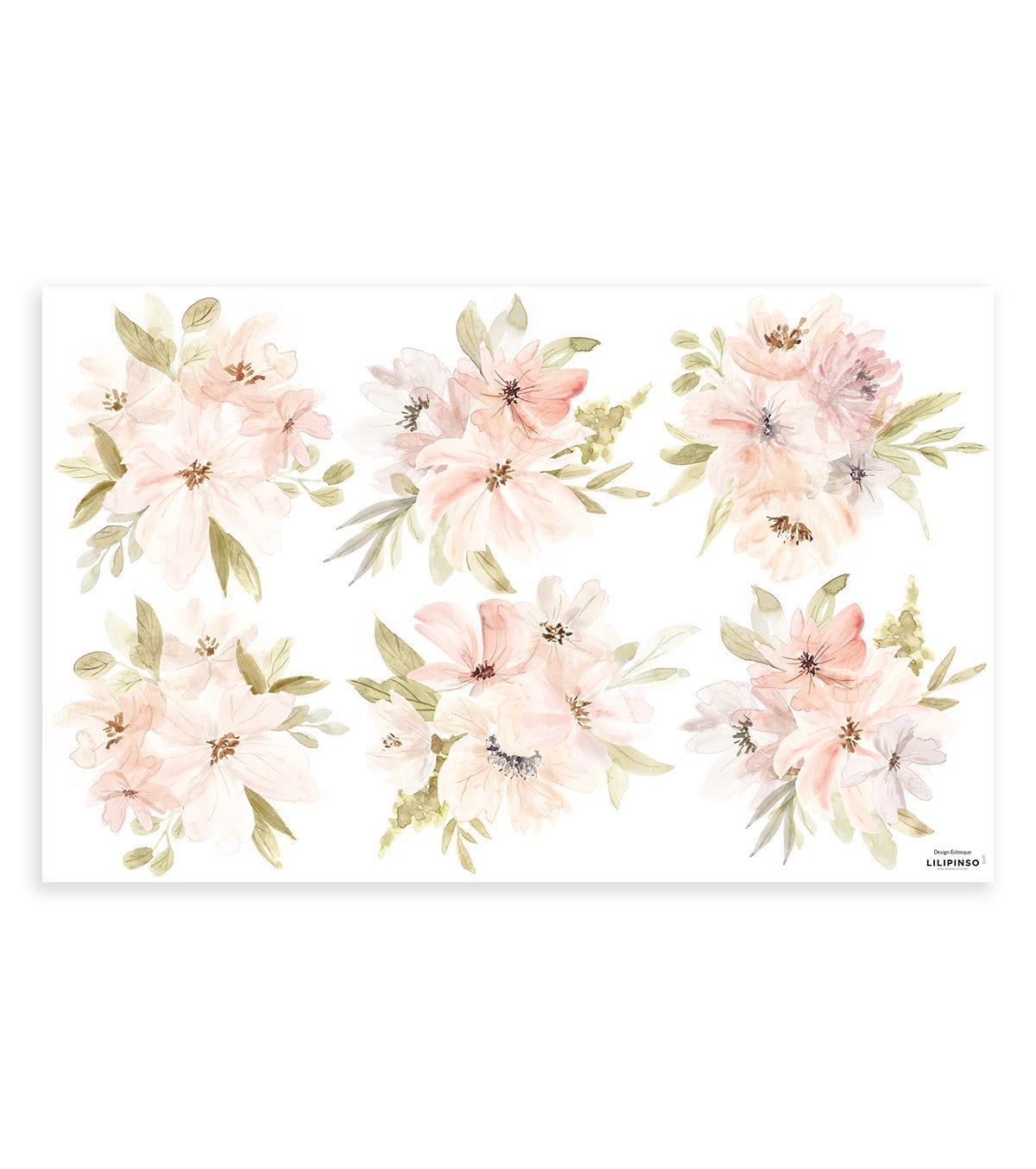 Bouquets de fleurs aquarelle | Leroy Merlin