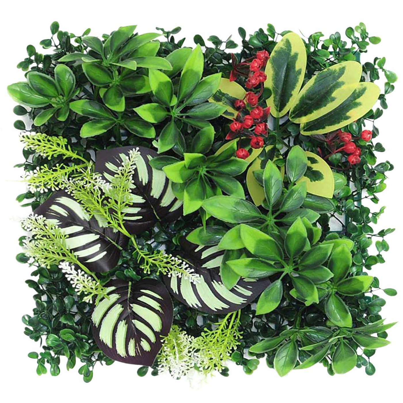 Mur végétal artificiel, Haies artificielles, clôture décorative et intimité, Mur de fleurs ...