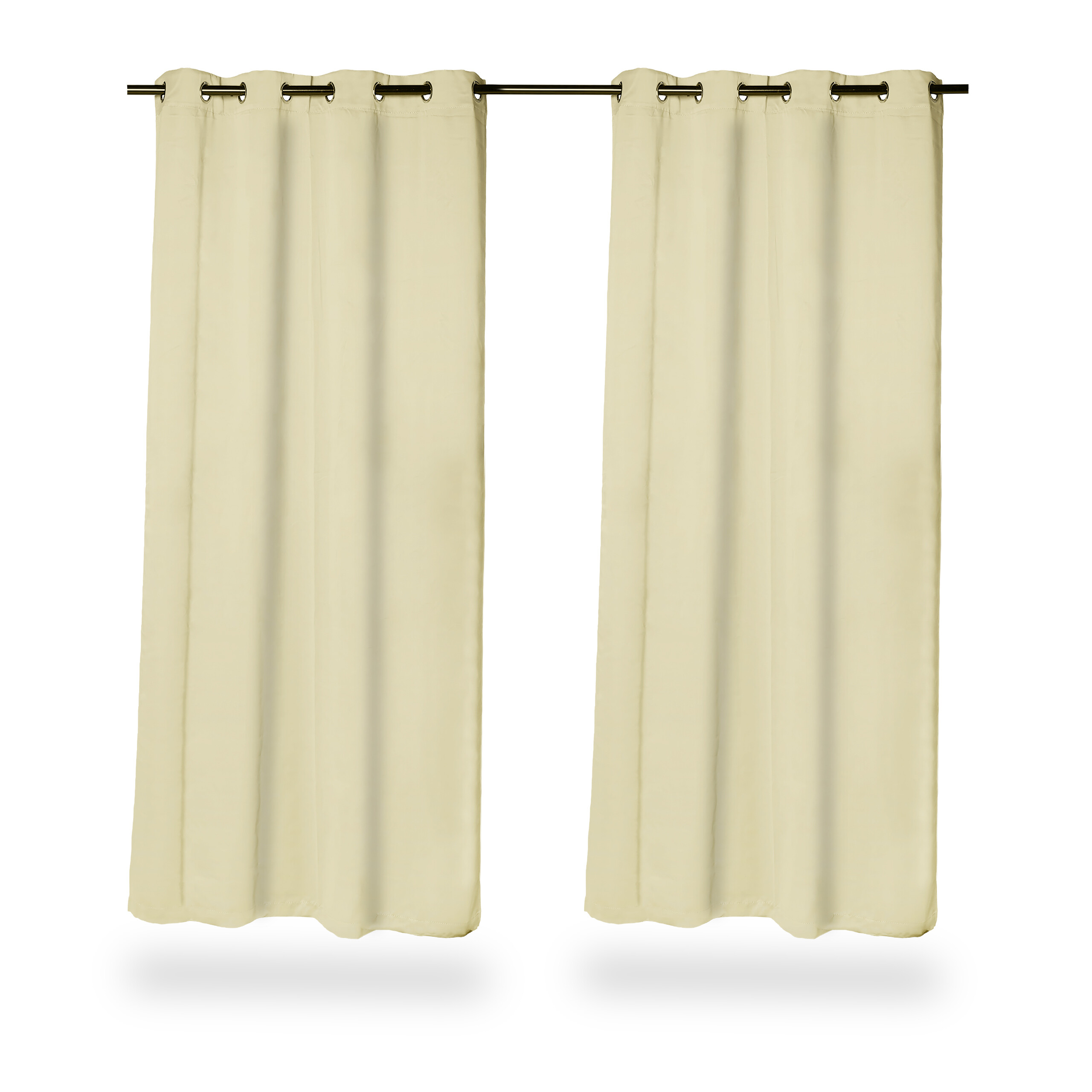 Relaxdays Set 2 Tende Oscuranti per Interni, Termiche, a Drappeggio ...